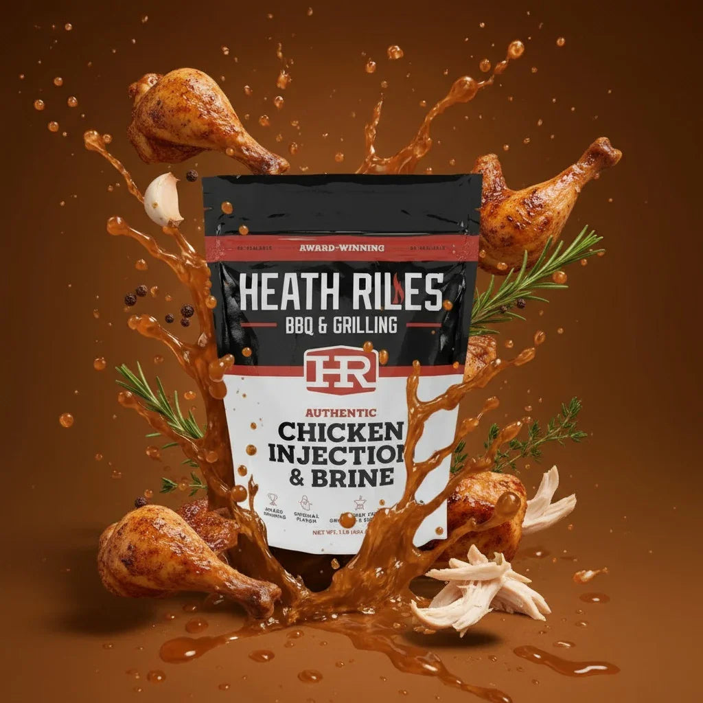 Heath Riles - Chicken Injection & Brine - 1 lb – Sizzle & Smoke BBQ