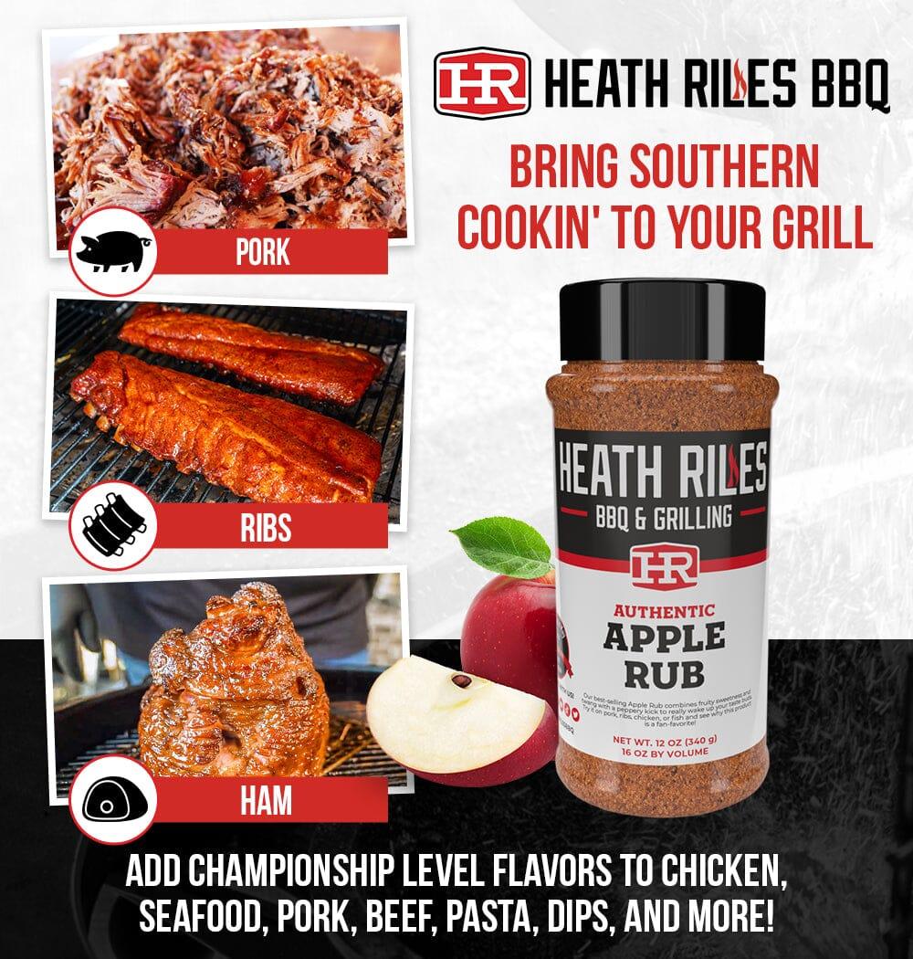 Heath Riles - Apple Rub – Sizzle & Smoke BBQ