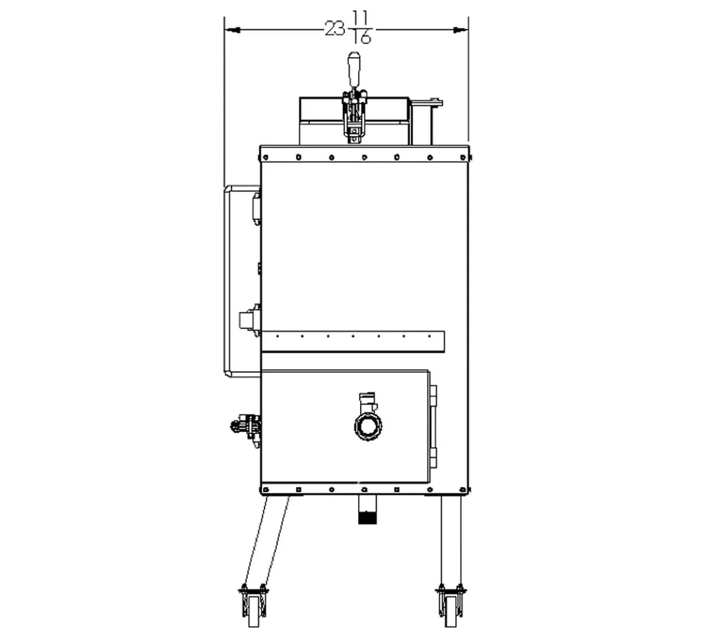 Old Country BBQ Pits - Insulated Gravity-Fed BBQ Smoker – Sizzle ...