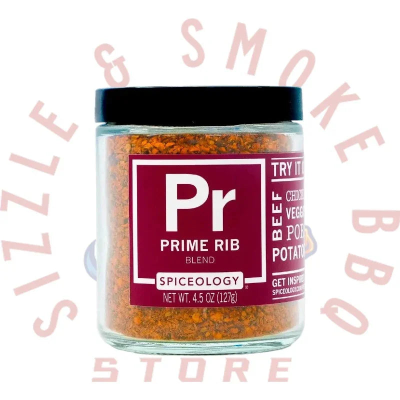 Spiceology - Prime Rib Rub - 4.5 oz – Sizzle & Smoke BBQ